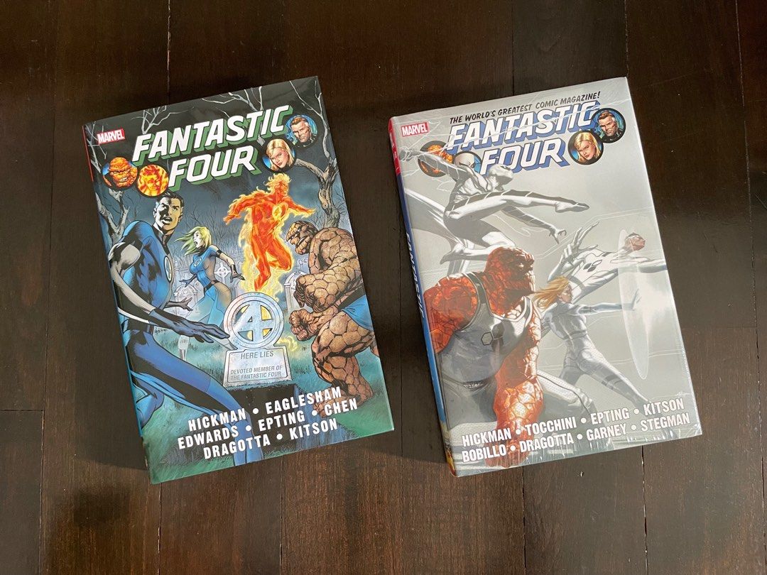 Fantastic Four by Hickman Omnibus Vol. 1 & 2, Hobbies & Toys, Books ...