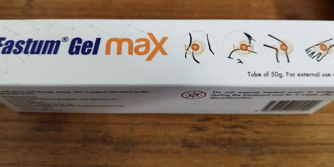 Fastum gel Max ( 50g), Health & Nutrition, Medical Supplies & Tools on ...