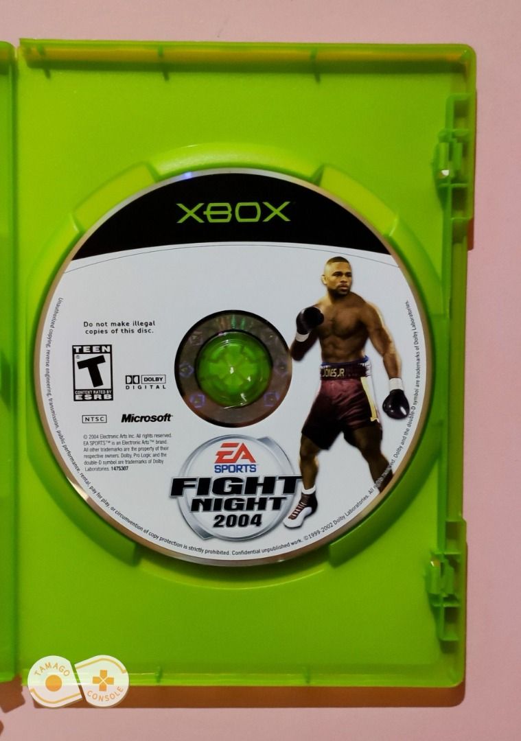 Fight Night 2004 - [OG XBOX Game] [NTSC / ENGLISH Language], Video ...