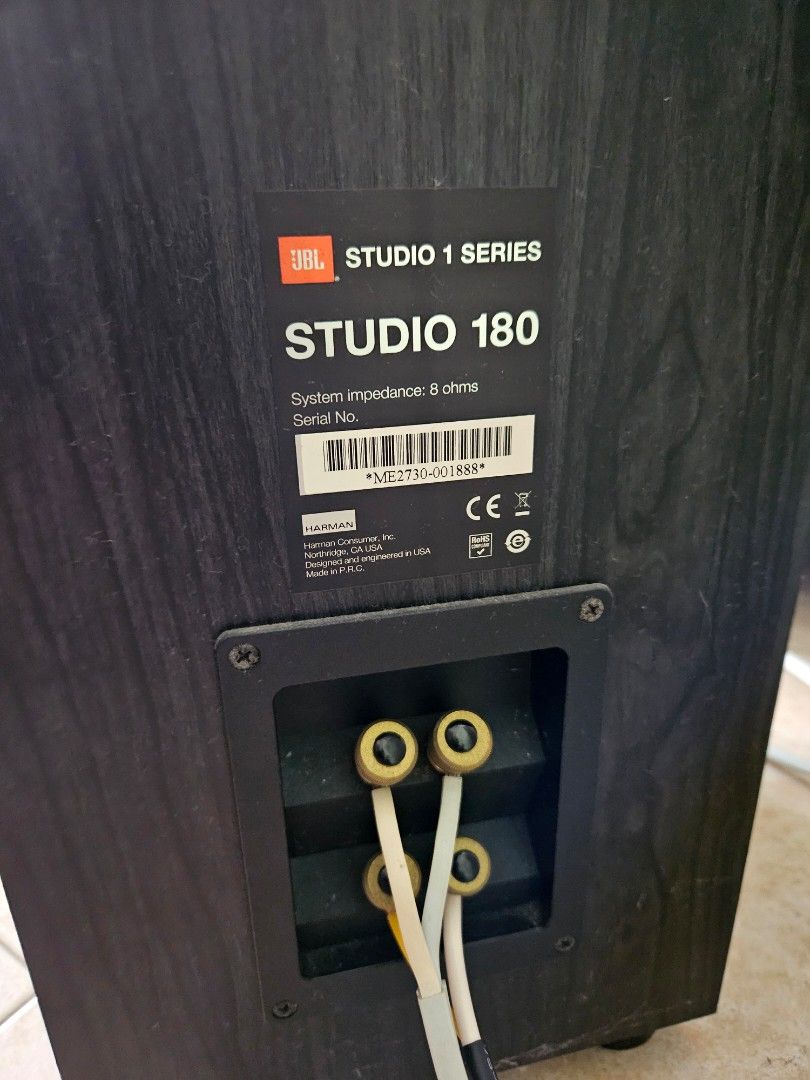 Floor Stand Speakers JBL Studio 180, Audio, Soundbars, Speakers ...