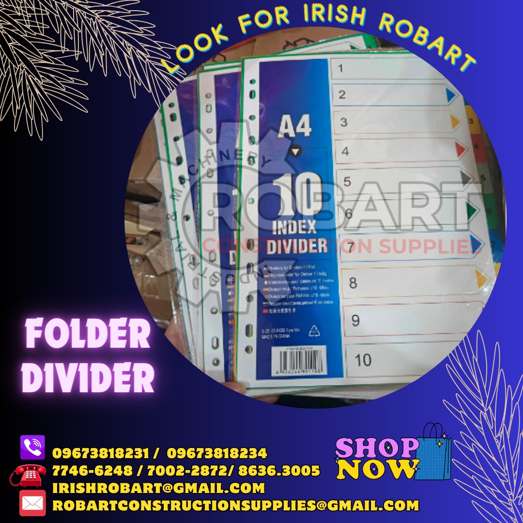 folder divider, Commercial & Industrial, Construction Tools & Equipment ...