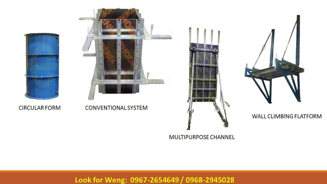 FORMWORKS CIRCULAR FORM MULTIPURPOSE CHANNEL WALL CLIMBING FLATFORM ...