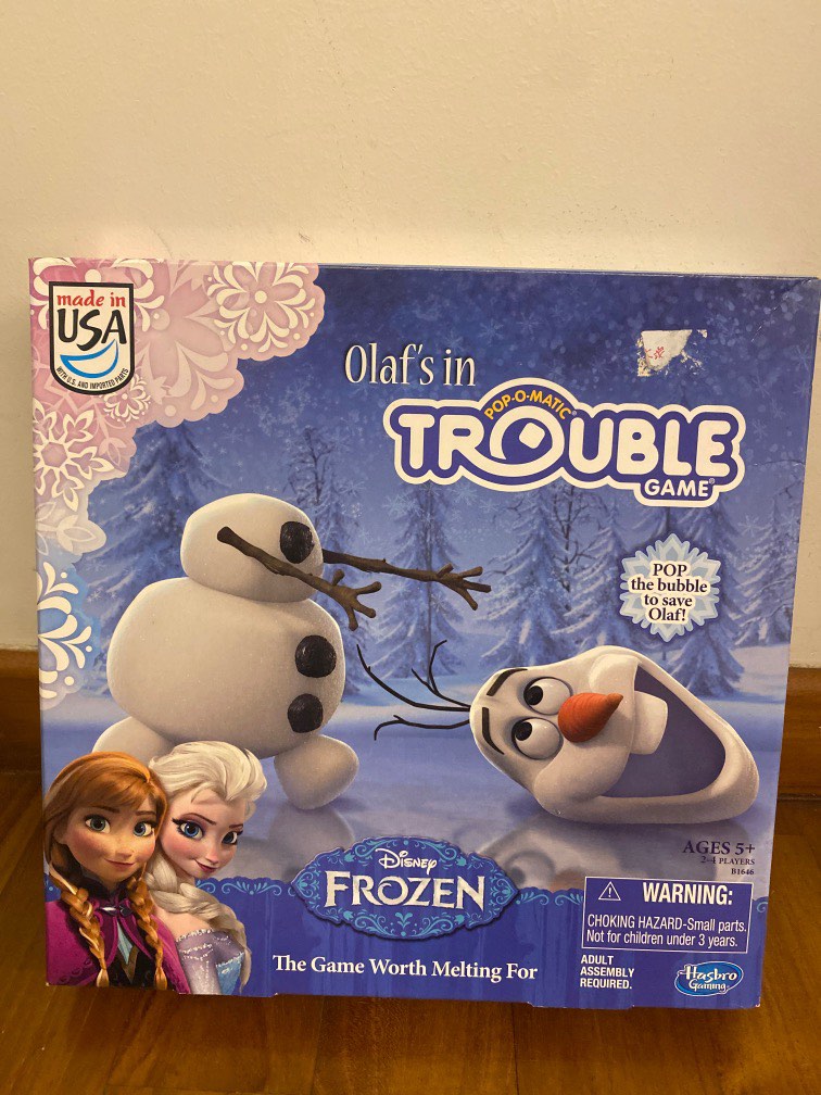 Frozen game, Hobbies & Toys, Toys & Games on Carousell