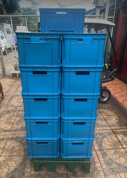BLUE FOOD CRATES - Picked up, Furniture & Home Living, Kitchenware ...