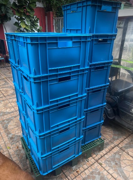 BLUE FOOD CRATES - Picked up, Furniture & Home Living, Kitchenware ...