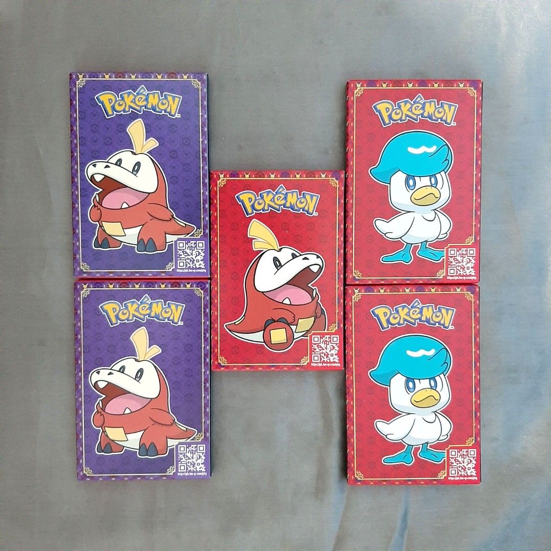 Fuecoco & Quaxly Empty Box | Pokemon McDonald's Singapore 2023 TCG ...