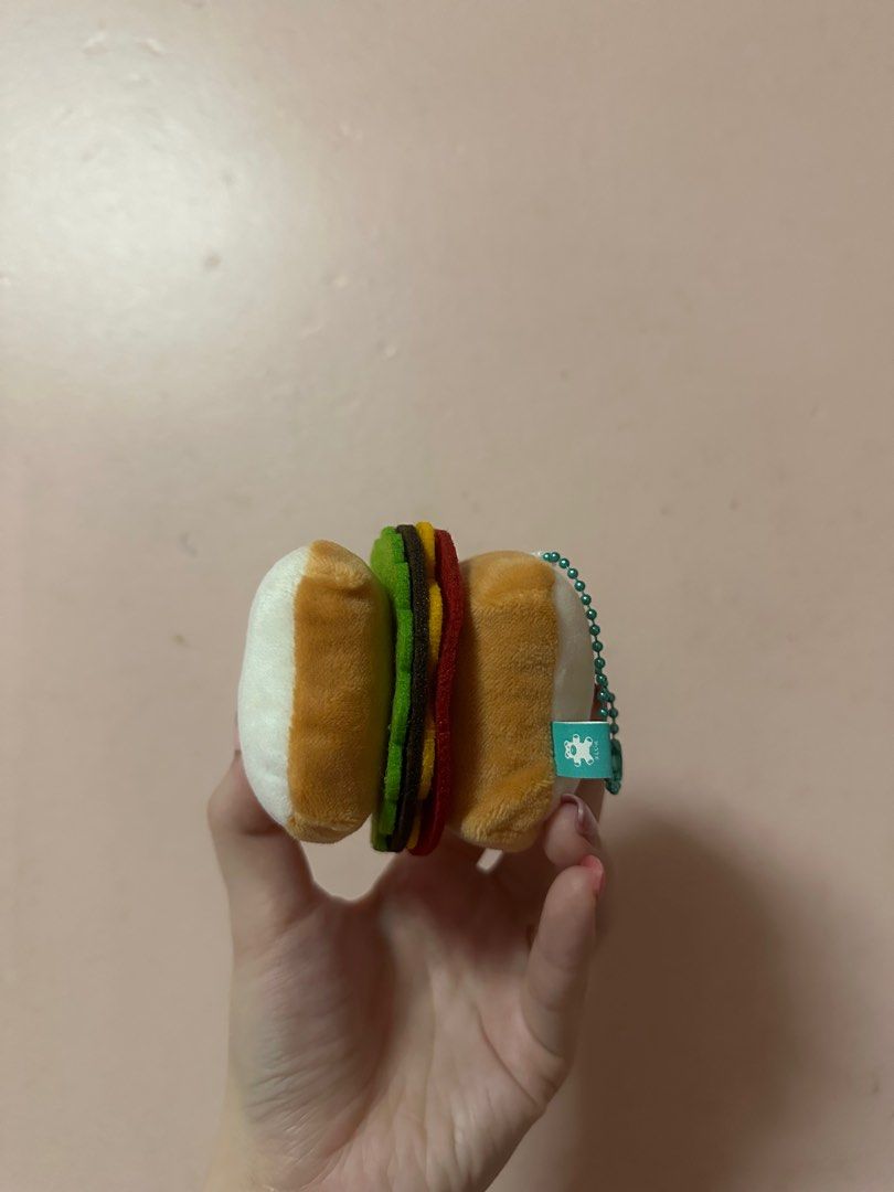 Funclaw Sandwich Keychain, Hobbies & Toys, Toys & Games on Carousell
