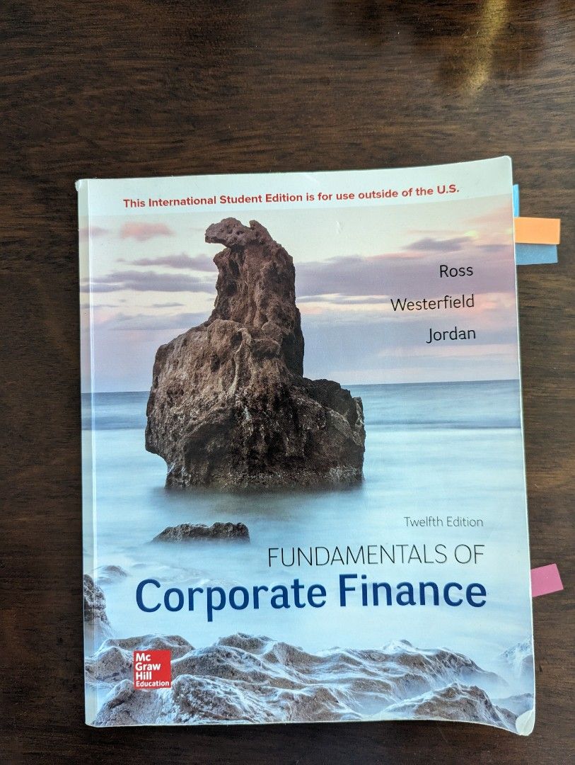 Fundamentals of Corporate Finance 12th Twelfth edition, Hobbies & Toys ...