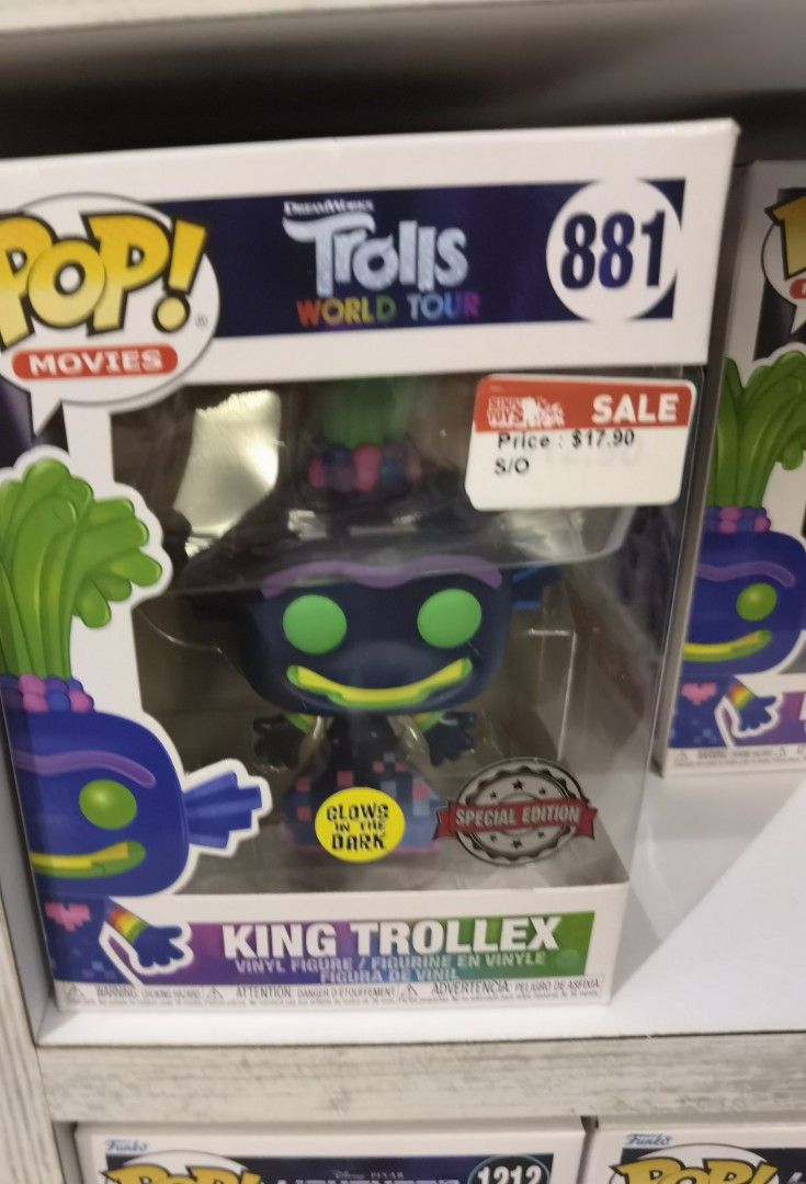 Funko Pop Trolls Toy, Hobbies & Toys, Toys & Games on Carousell