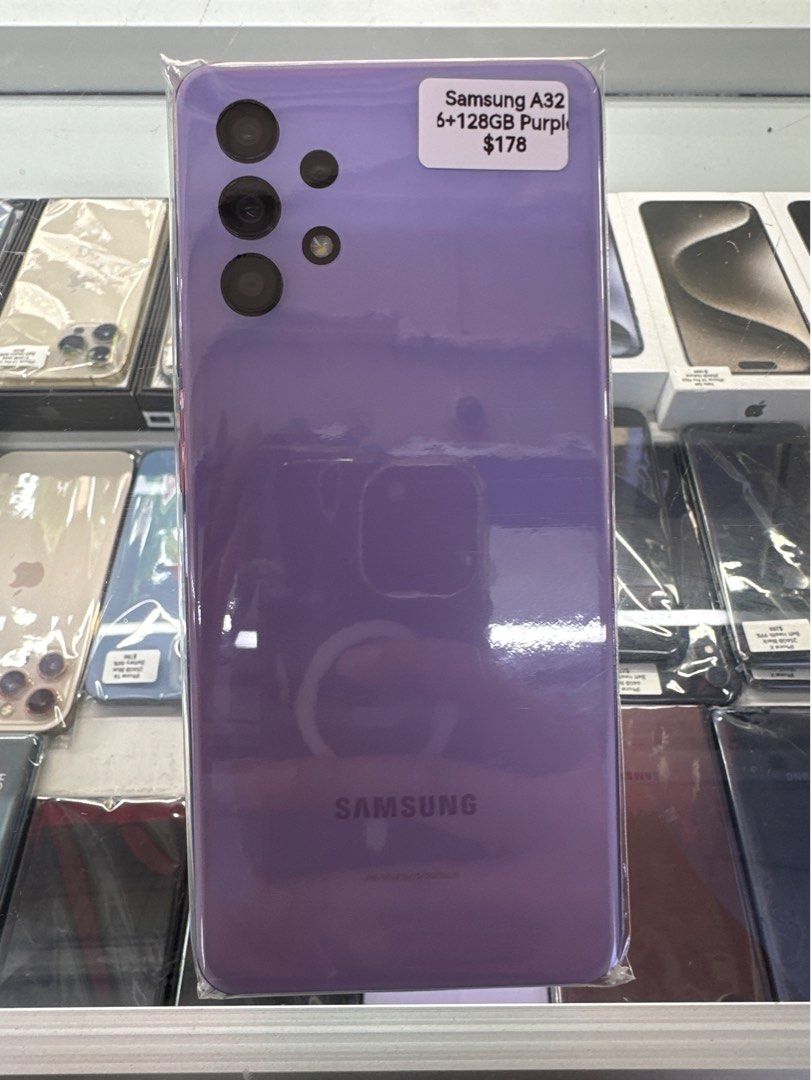 Galaxy A32 Awesome Violet 128GB, Mobile Phones & Gadgets, Mobile Phones ...