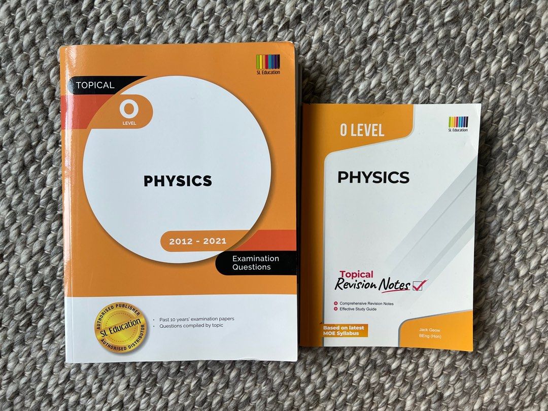 GCE O Level Physics Topical Revision Notes and Exam Questions, Hobbies ...