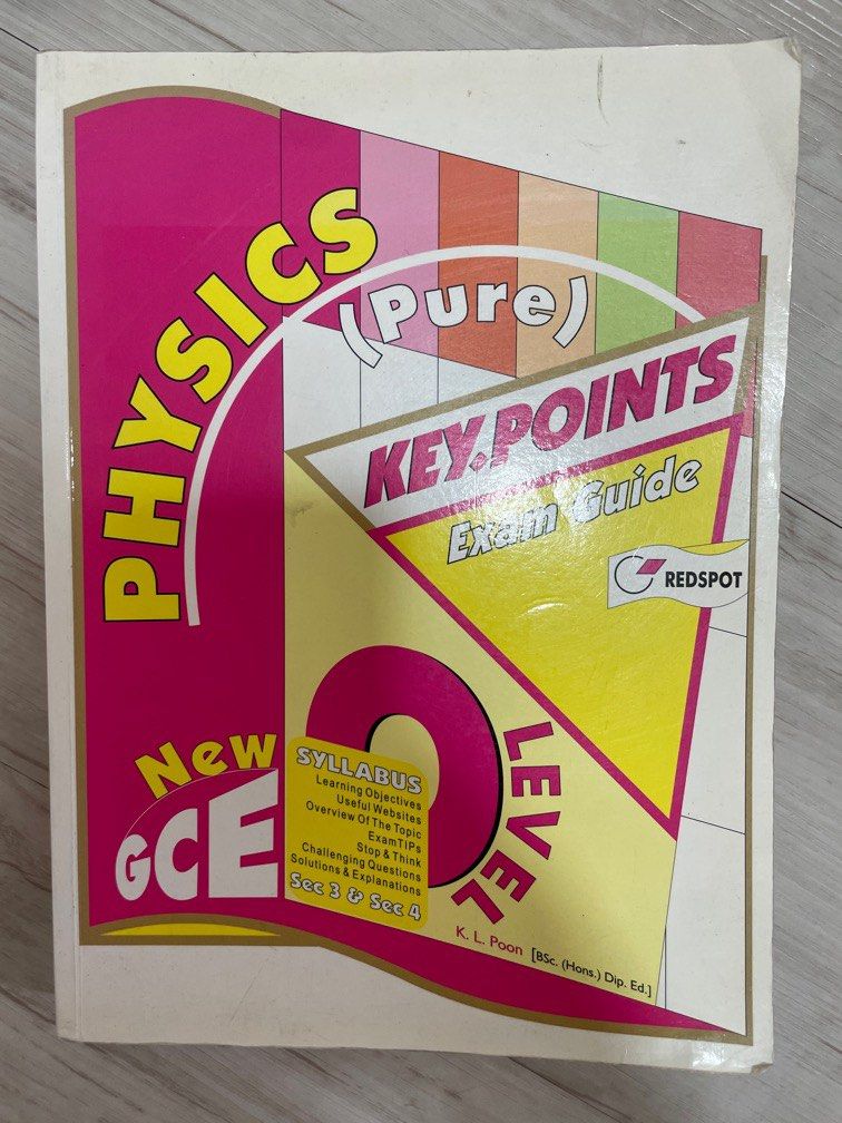 GCE O Level Pure Physics Exam Guide, Hobbies & Toys, Books & Magazines ...