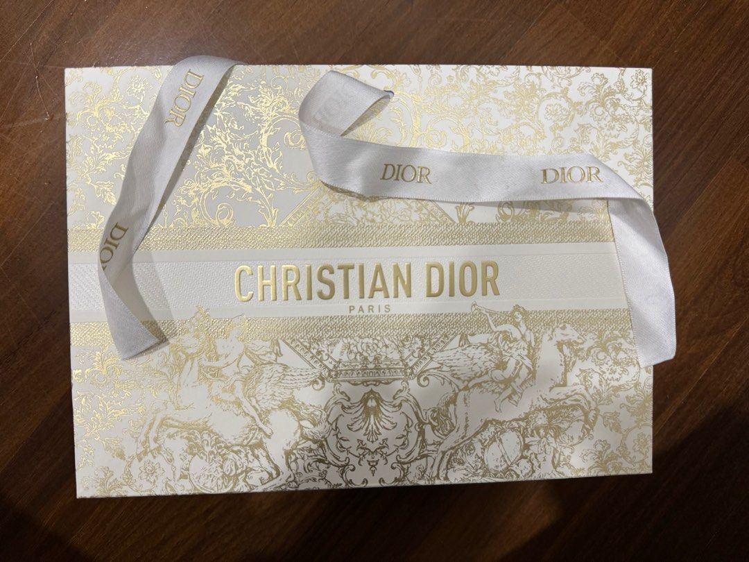 Genuine Dior paper bag limited edition, Luxury, Accessories on Carousell