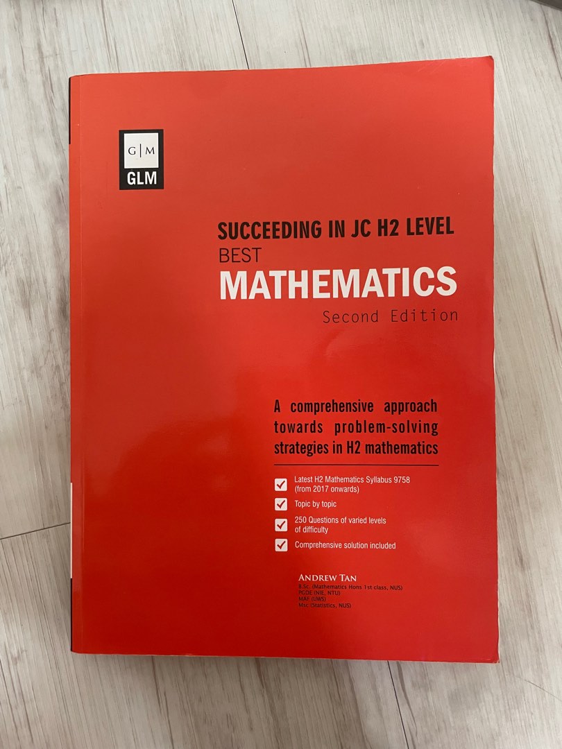 GLM H2 Mathematics Assessment Book for JC, Hobbies & Toys, Books ...