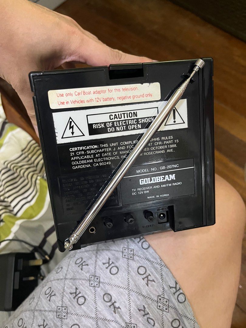 Goldbeam antuiqe tv, TV & Home Appliances, TV & Entertainment, TV on ...