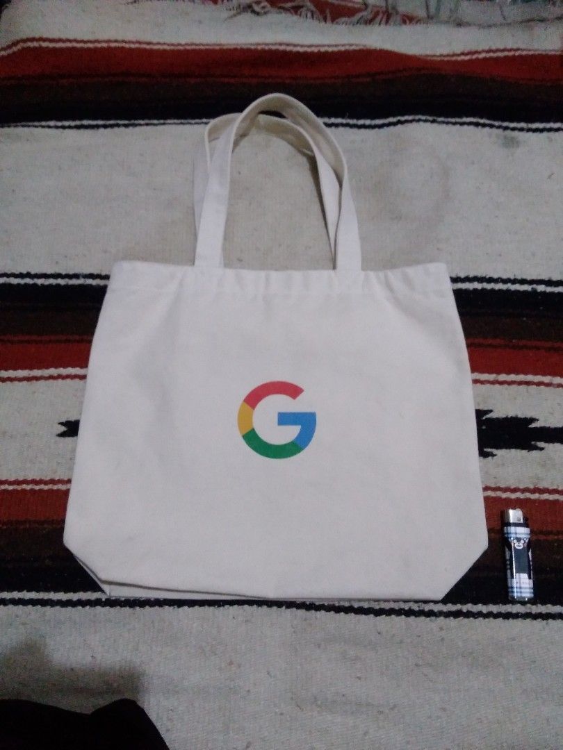 Google tote bag, Men's Fashion, Bags, Belt bags, Clutches and Pouches ...