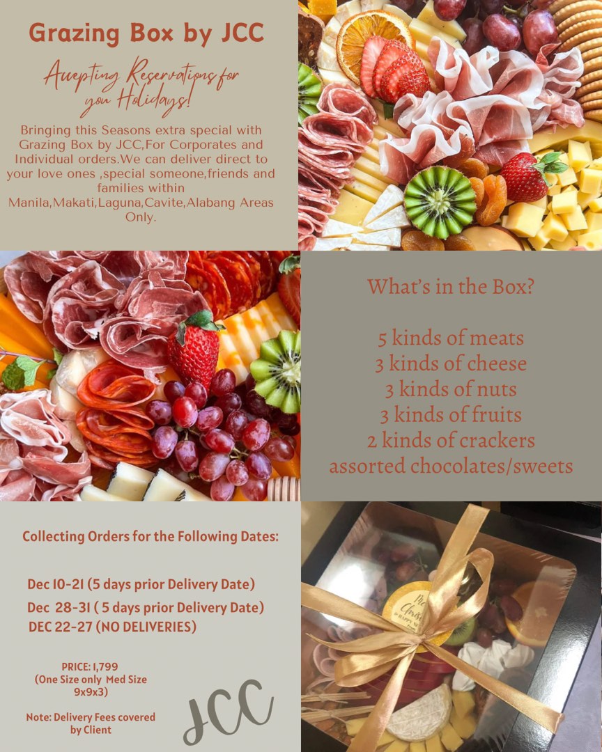 Grazing Box by JCC, Food & Drinks, Other Food & Drinks on Carousell
