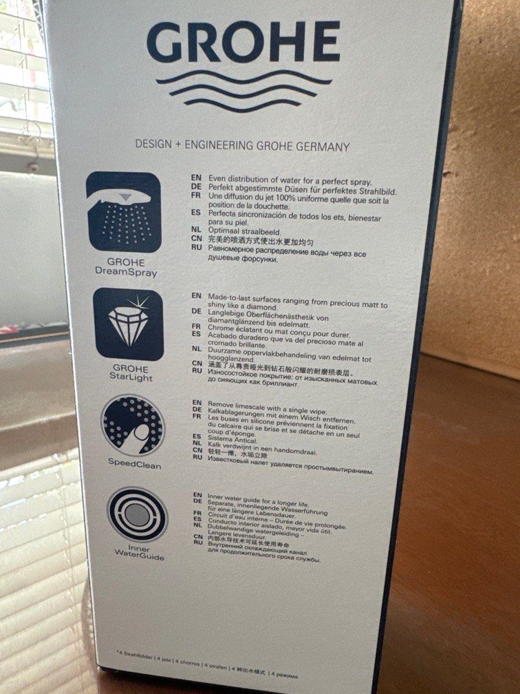 GROHE Shower head, TV & Home Appliances, Water Heater & Instant Showers ...