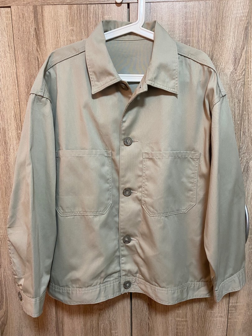 GU chef jacket, Men's Fashion, Coats, Jackets and Outerwear on Carousell