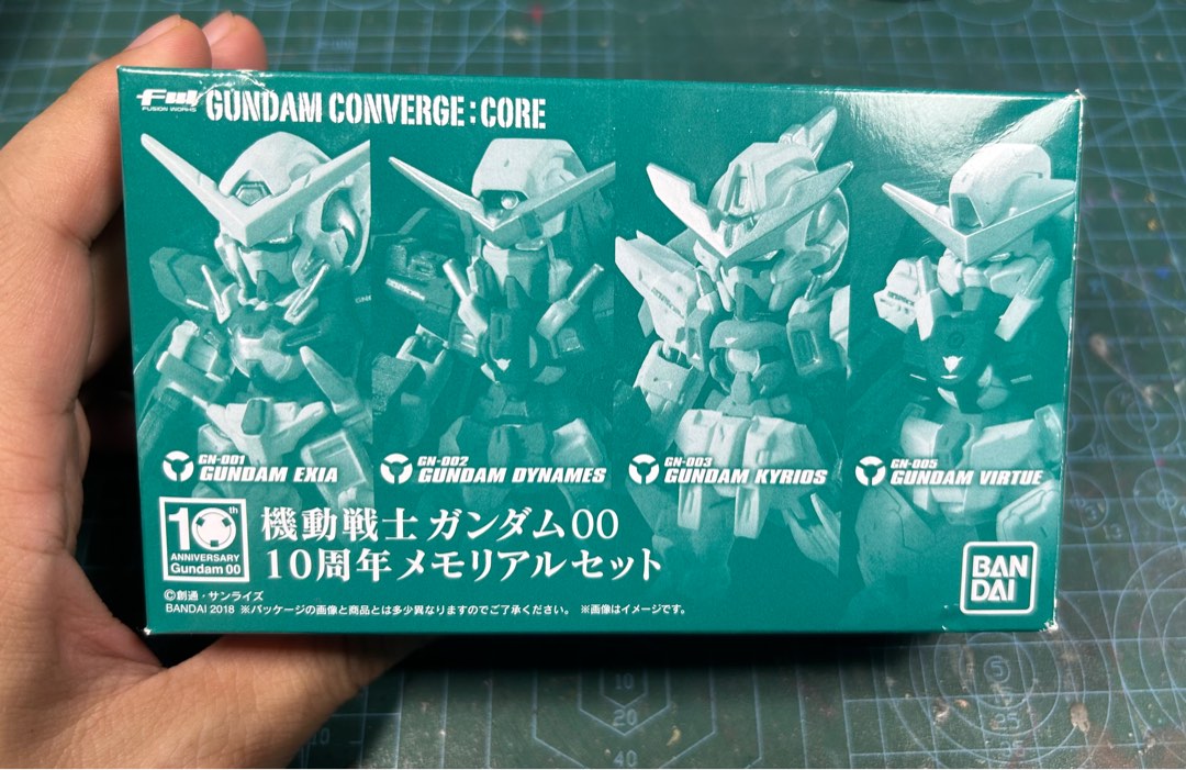 GUNDAM CONVERGE :CORE GUNDAM OO 10TH ANNIVERSARY, Hobbies & Toys, Toys ...