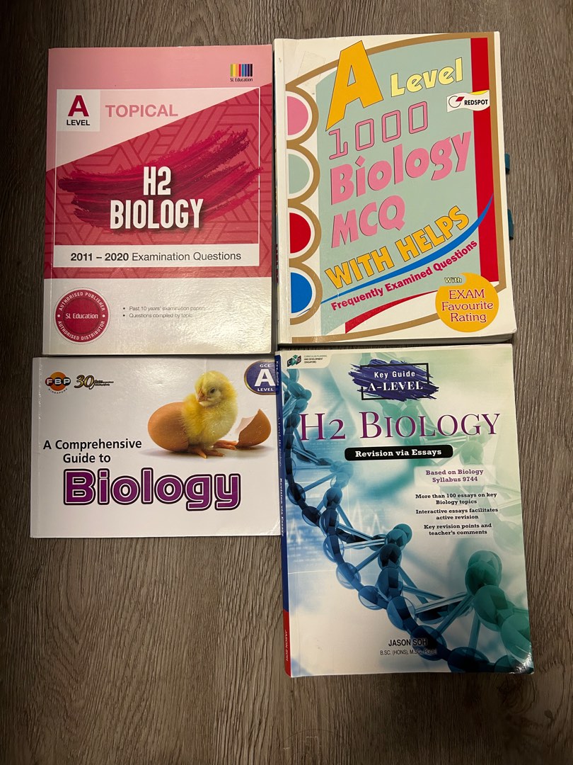 H2 BIOLOGY SUMMARY NOTES ESSAYS TOPICAL TYS, Hobbies & Toys, Books ...