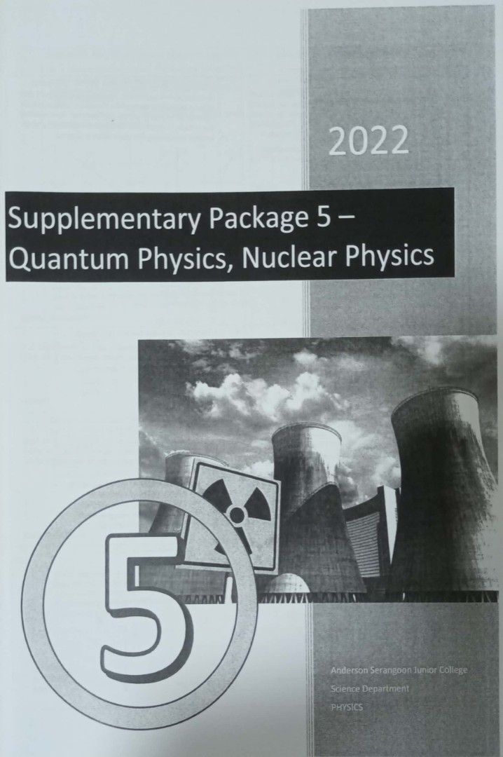 H2 Physics Topical 30 years series qns compilation, Hobbies & Toys ...