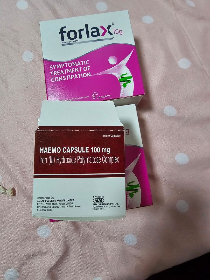 Haemo Capsules Iron, Health & Nutrition, Health Supplements, Vitamins ...