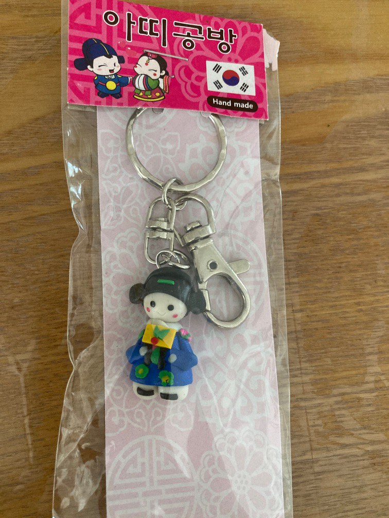 Handmade korean keychain, Hobbies & Toys, Memorabilia & Collectibles, K ...