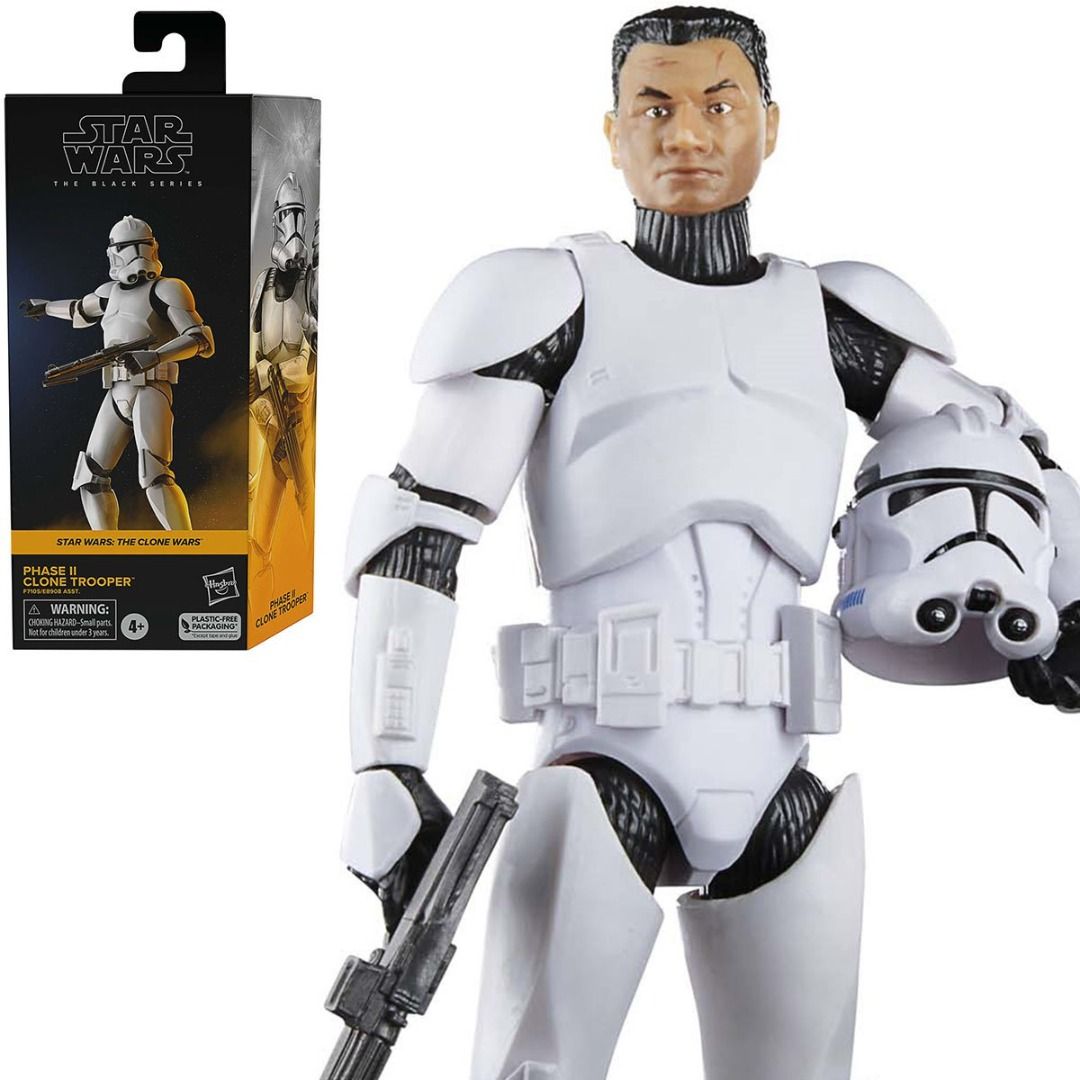HASBRO BLACK SERIES STAR WARS PHASE II CLONE TROOPER (ROTH), Hobbies ...
