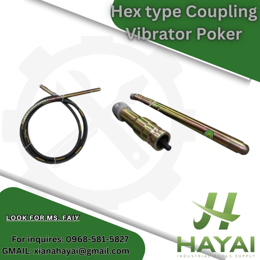 Hex Type Coupling Vibrator Poker, Commercial & Industrial, Construction ...