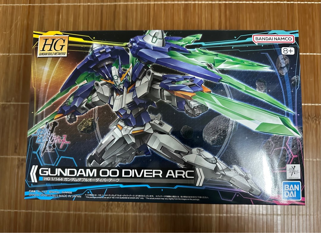HG 1/144 Gundam OO Driver Arc, 興趣及遊戲, 玩具 & 遊戲類 - Carousell