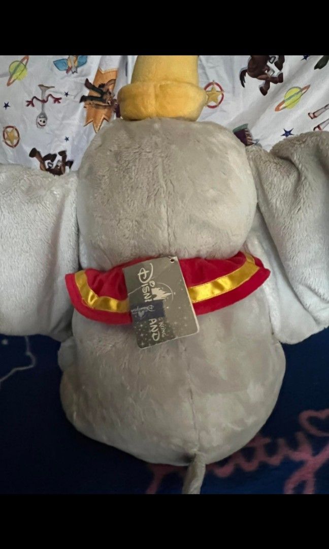 Hk disneyland Dumbo Mascot size plush, Hobbies & Toys, Toys & Games on ...
