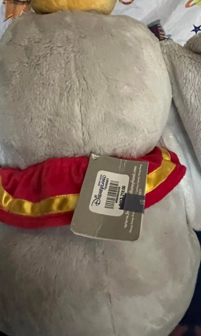 Hk disneyland Dumbo Mascot size plush, Hobbies & Toys, Toys & Games on ...