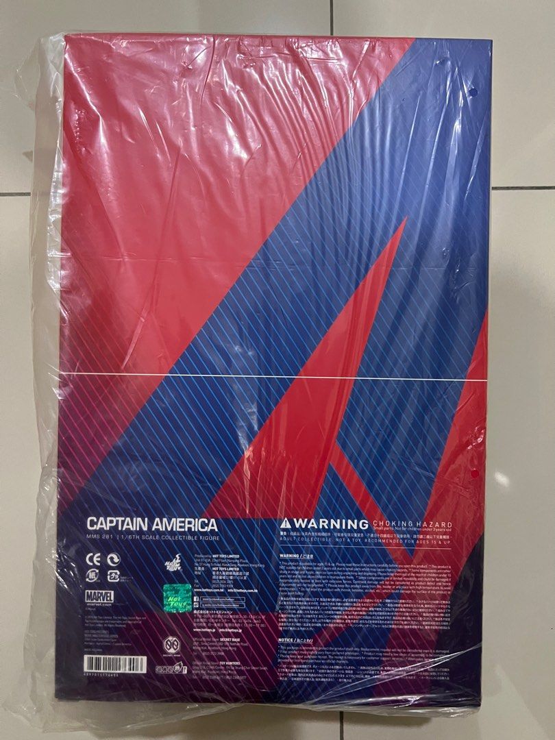 Hottoys MMS281 AOU Captain America, Hobbies & Toys, Toys & Games on ...