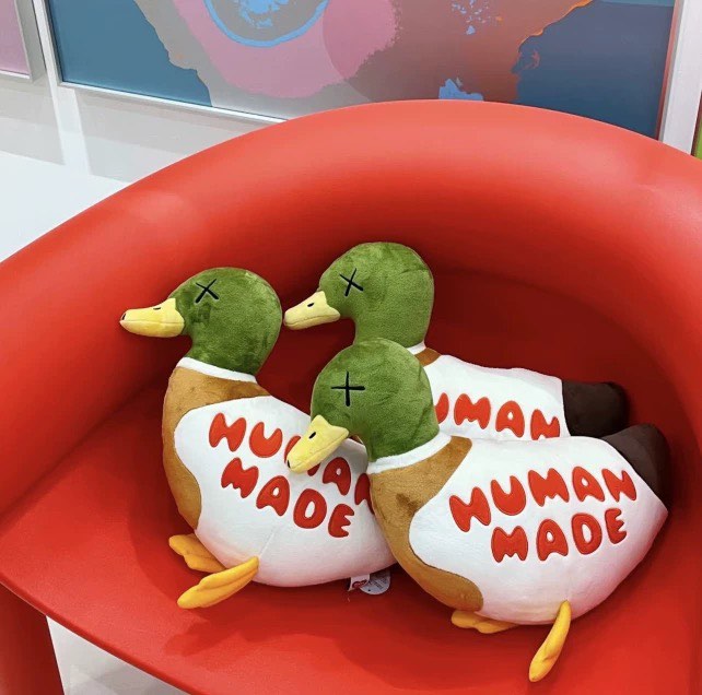 Human Made x Kaws Duck Plush Doll, Hobbies & Toys, Toys & Games on ...