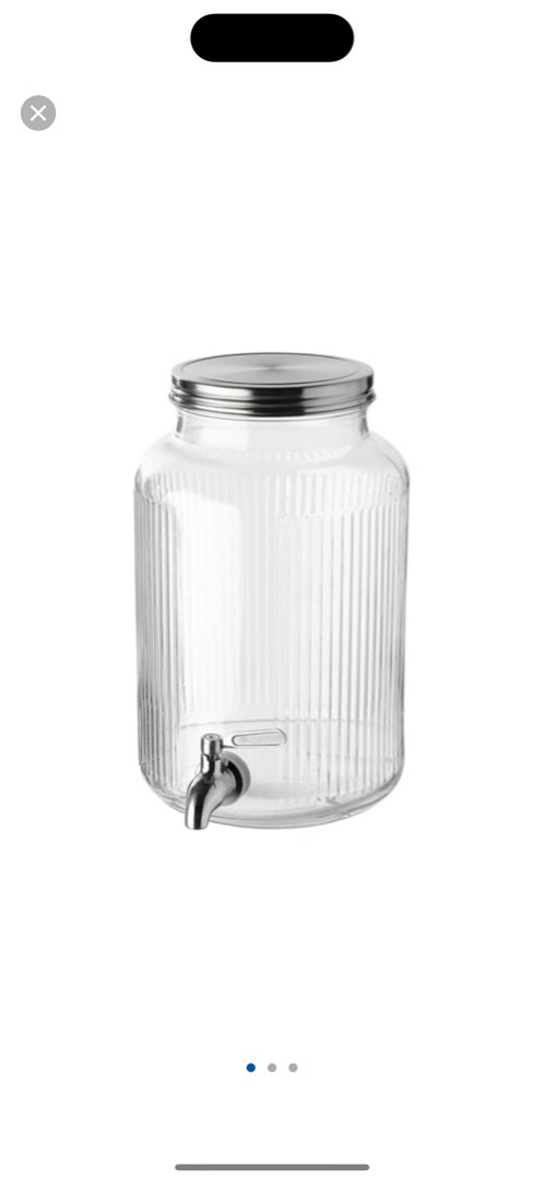 Ikea Water Dispenser with Stand Vardagen, TV & Home Appliances, Kitchen ...