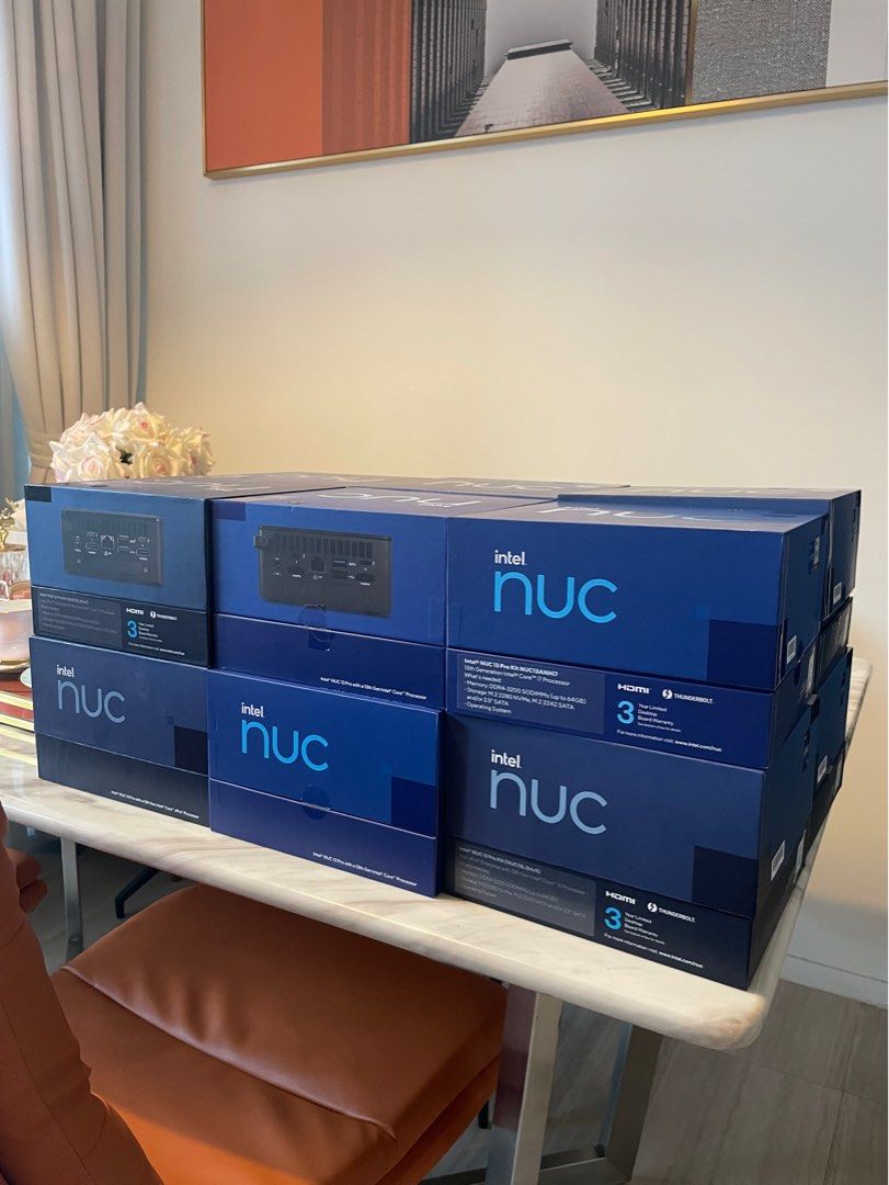 INTEL NUC 13 V-PRO KIT(i5-1350P / i7-1360P / i7-1370P ) , 32GB DDR4 ...