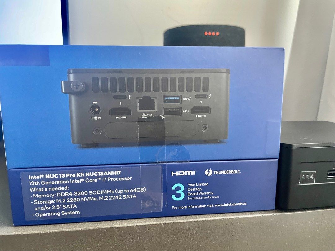 ( LNIB ) INTEL NUC 13 V-PRO KIT(i5-1350P / i7-1360P / i7-1370P ) , 32GB ...