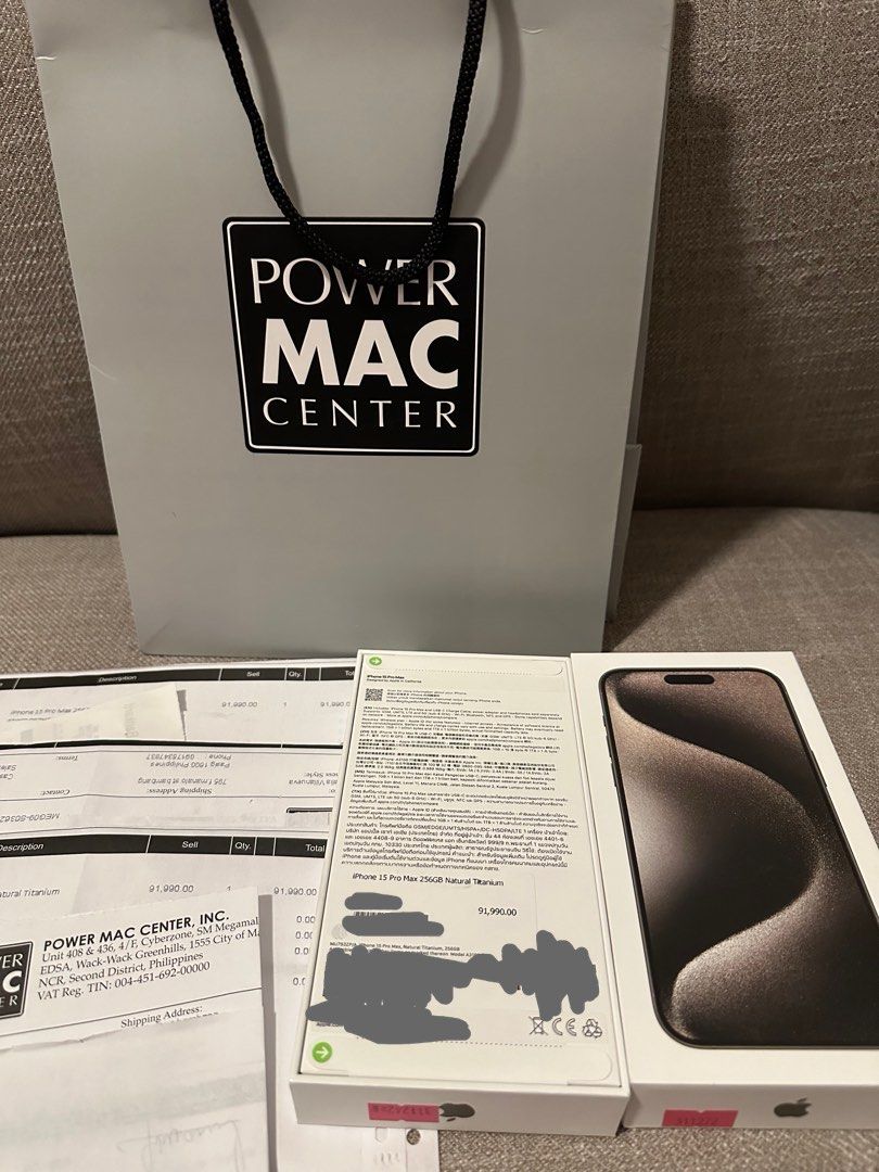 Iphone 15 Pro Max 256 Openline (PowerMac), Mobile Phones & Gadgets ...