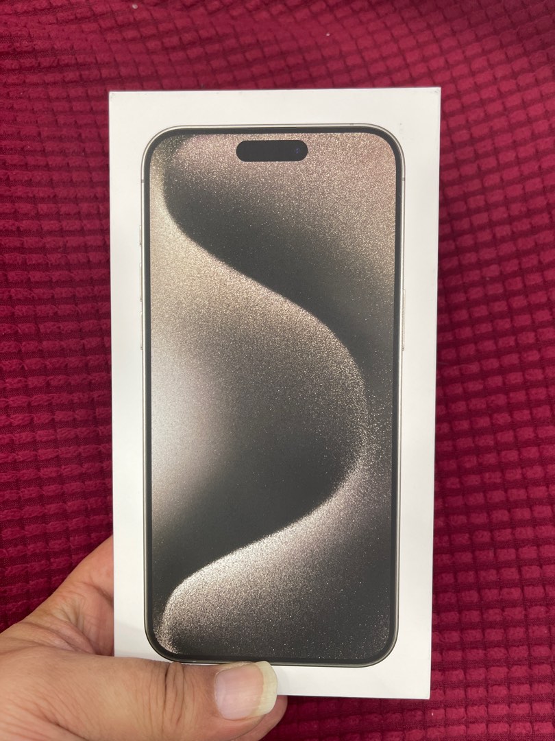 iPhone 15 Pro Max Natural Titanium 512GB, Mobile Phones & Gadgets ...