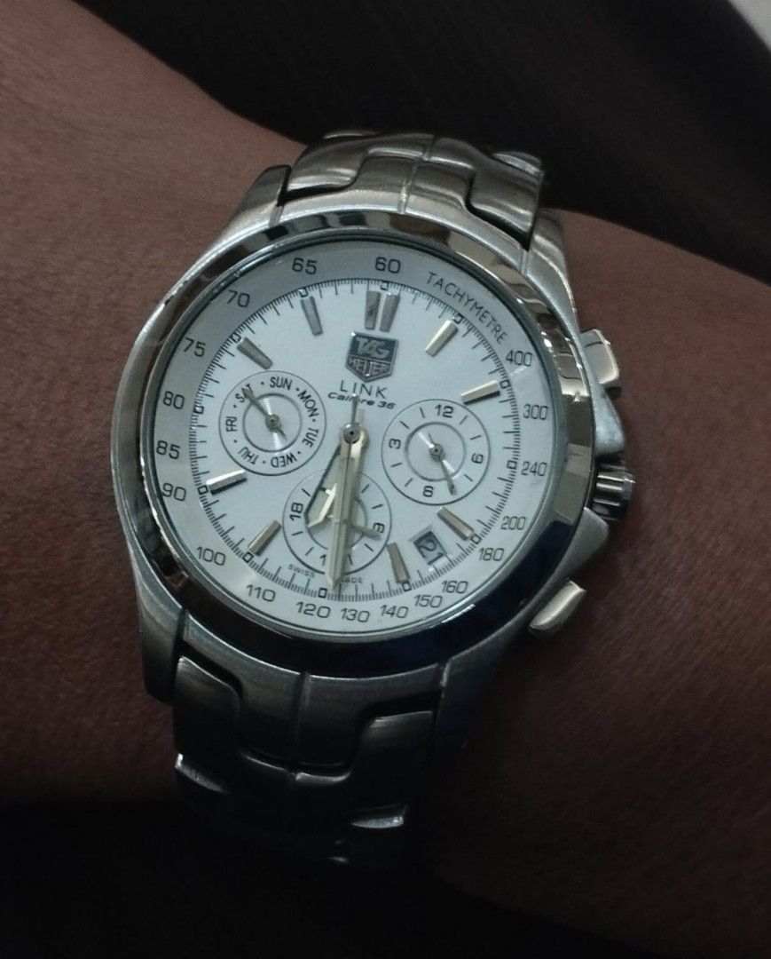 Jam tangan Tag Heuer Automatic, Barang Mewah, Jam Tangan di Carousell