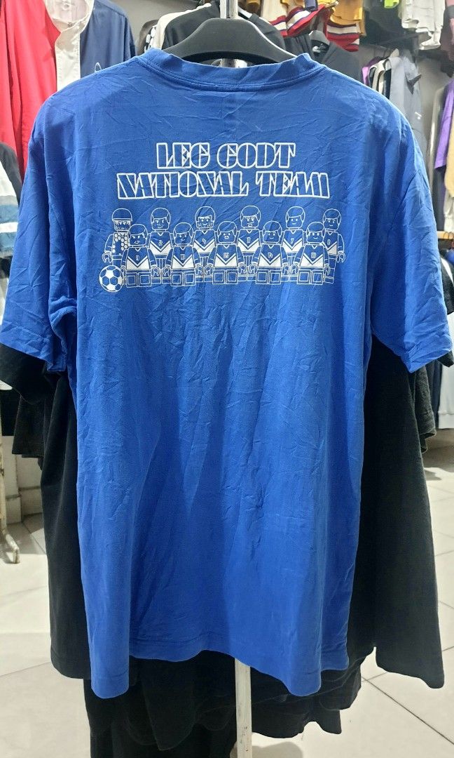 Kaos Lego godt national team, Fesyen Pria, Pakaian , Atasan di Carousell