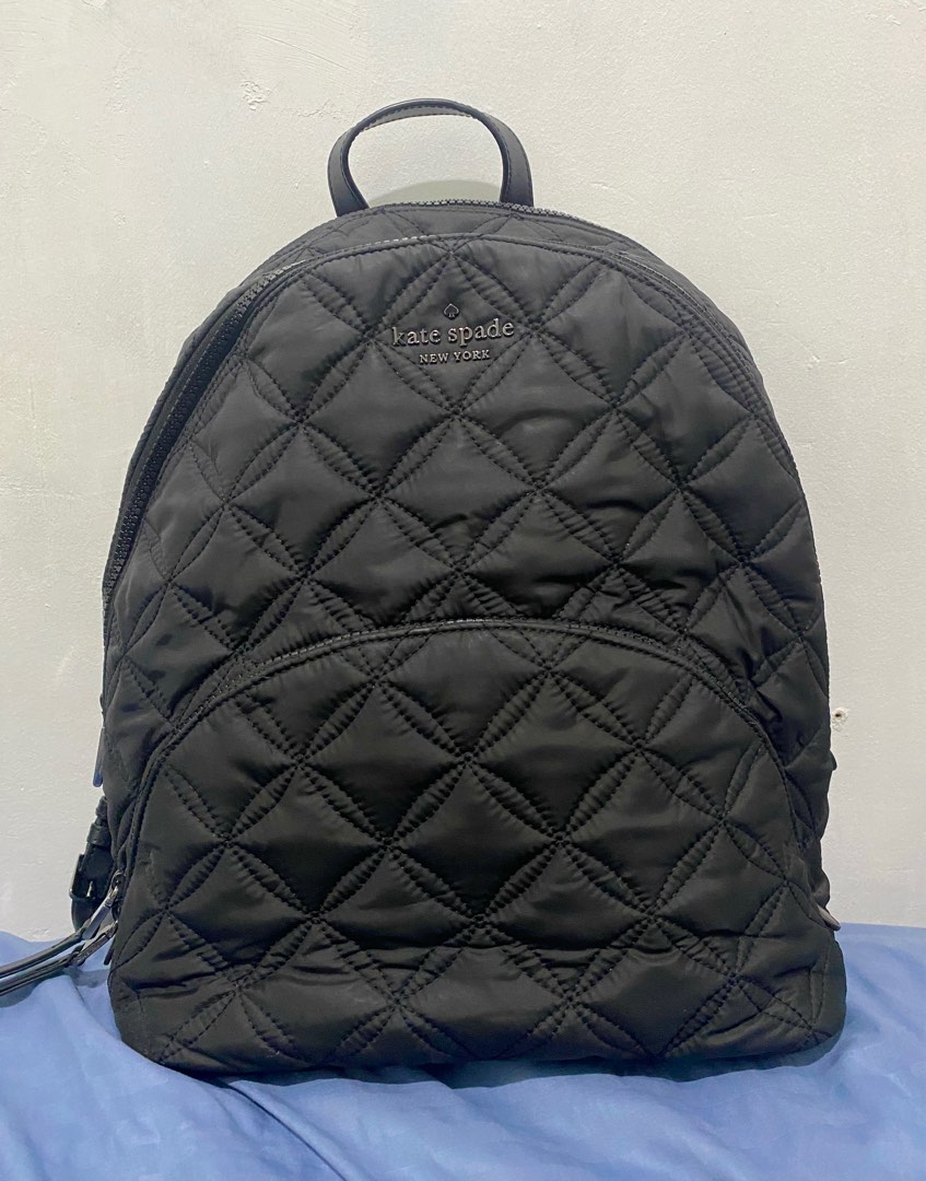 Kate Spade Quilted Backpack, Women's Fashion, Bags & Wallets, Backpacks ...