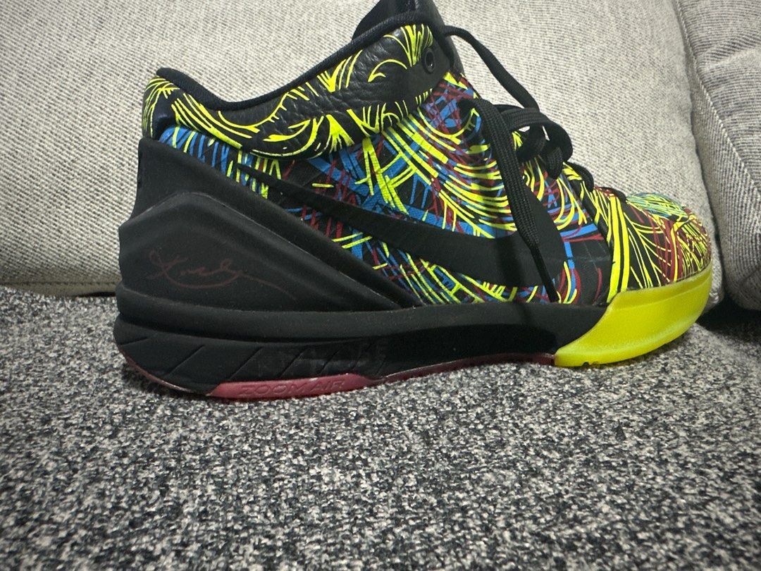 Kobe 4 protro Wizenard, Men's Fashion, Footwear, Sneakers on Carousell