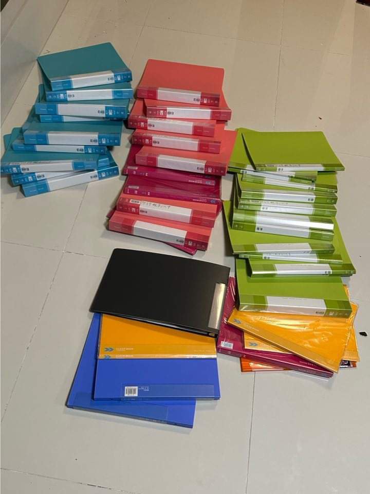 Kokuyo japan a4 clearbook refillable 25pockets, Hobbies & Toys ...