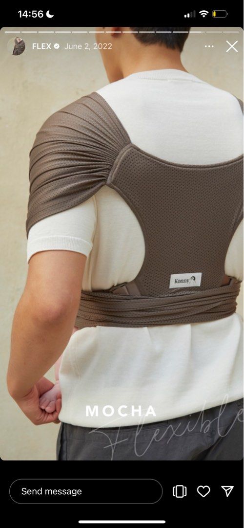 Koony Baby Carrier Flex Summer in Mocha, Babies & Kids, Going Out ...