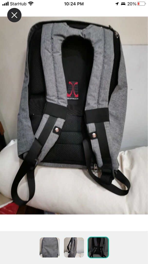 Kopack anti-theft travel backpack, Men's Fashion, Bags, Backpacks on ...