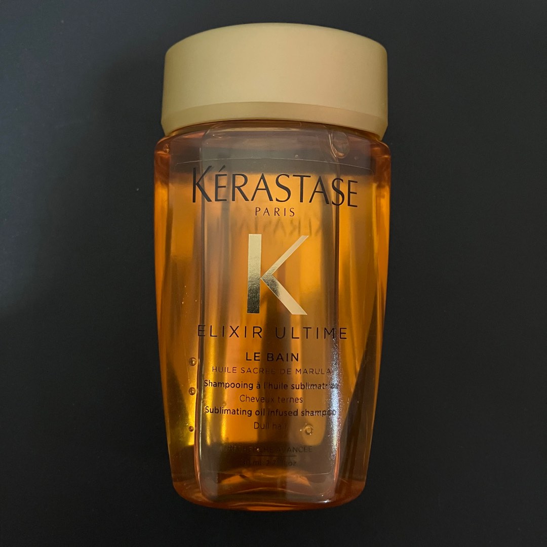 Kerastase Elixir Ultime Bain Shampoo 80ml Travel Size, Beauty ...
