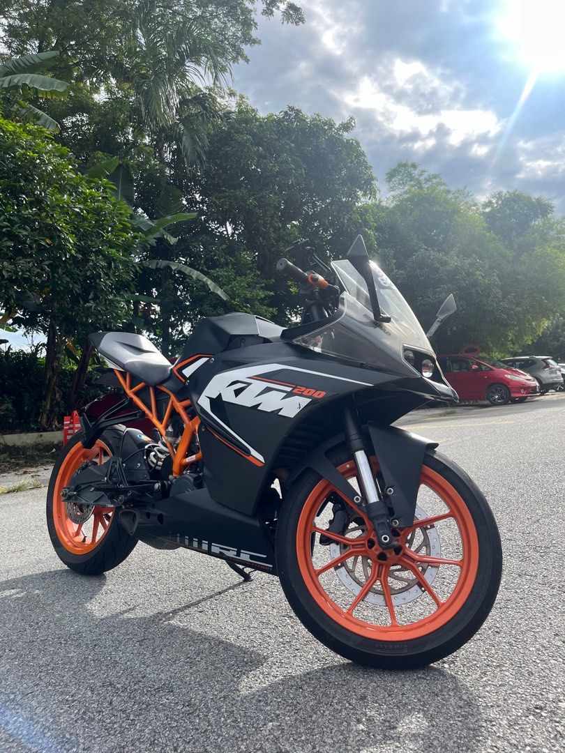 KTM RC200, Motorbikes on Carousell