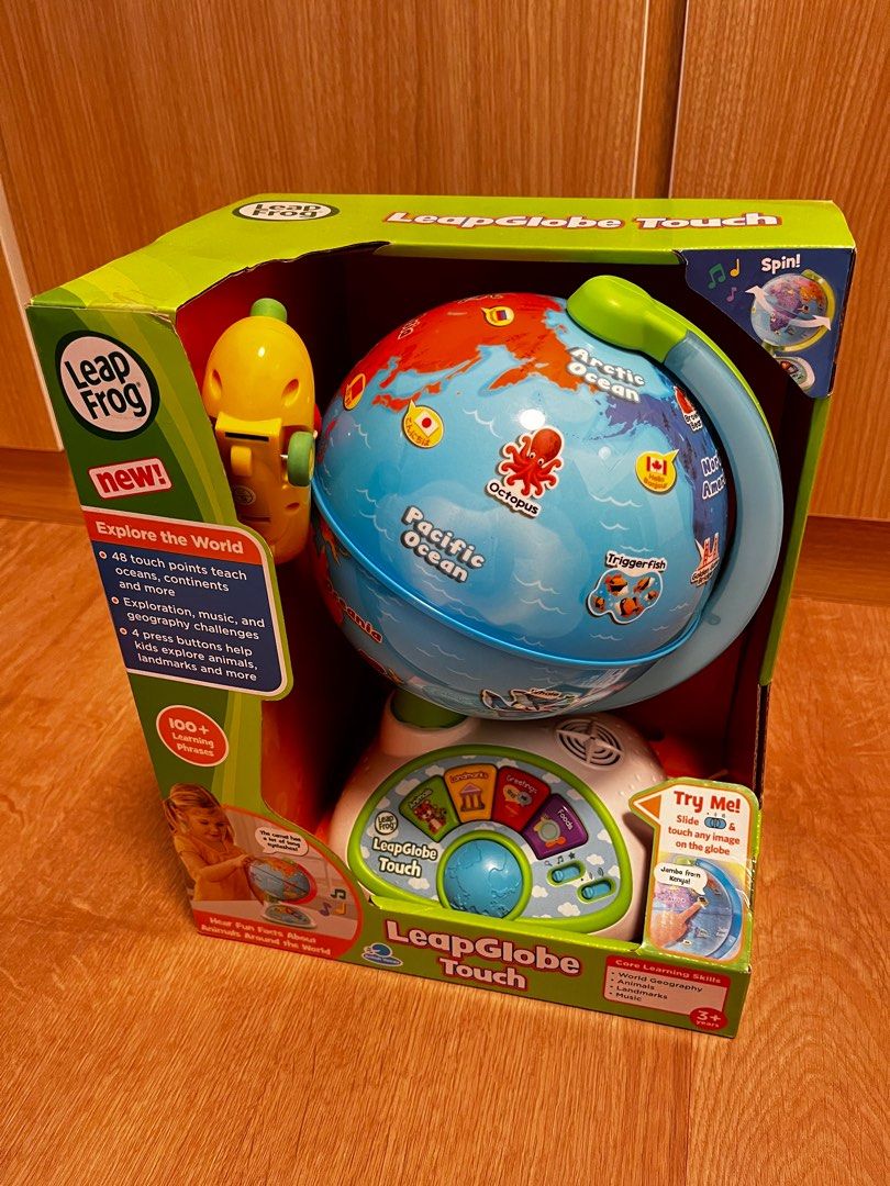 Leapfrog Leapglobe Touch, Babies & Kids, Infant Playtime on Carousell
